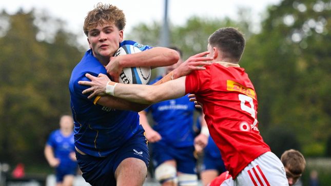 Casper Gabriel’s outrageous pass and superb try for Leinster